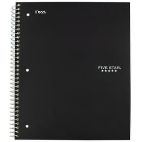 5-Subject Spiral Notebooks in Spiral Notebooks - Walmart.com