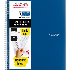Five Star Notebooks in Notebooks & Pads - Walmart.com