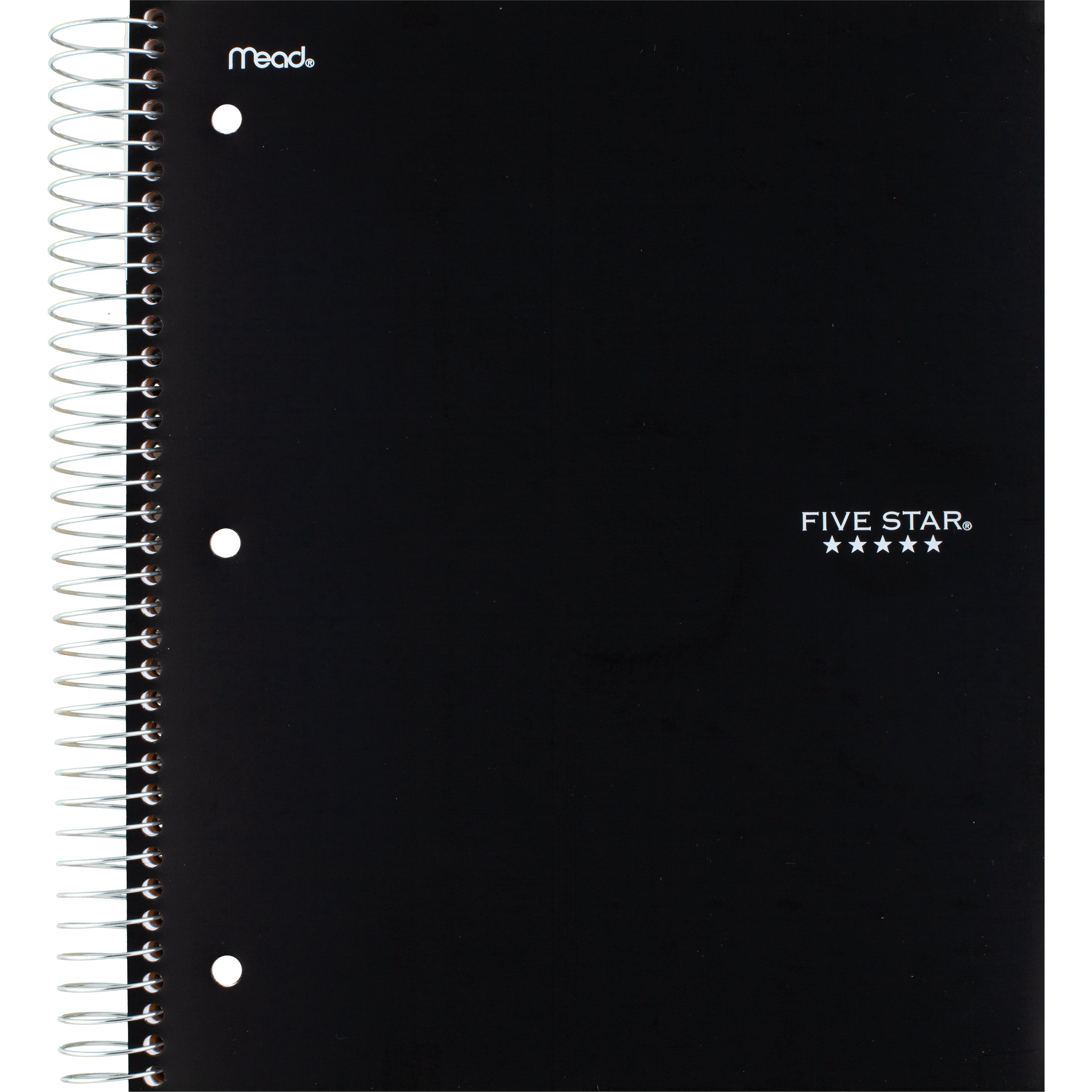 Five Star Multi-Subject Spiral Notebook, College Ruled, Recyclable ...