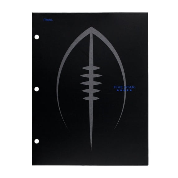 Five Star Sports Themed 4 Pocket Folder Portfolios – Football - Walmart.com