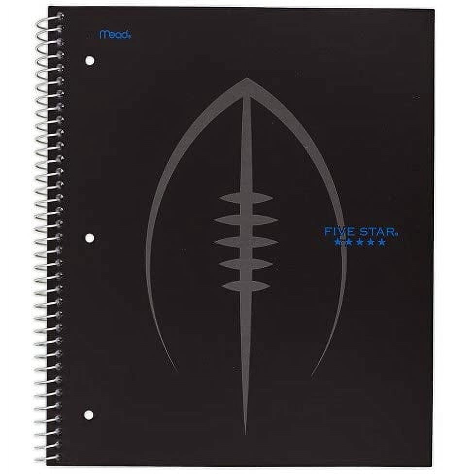 Five Star Wirebound Notebook, 1-Subject, 100 College-Ruled Sheets, 11 x ...