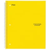 Five Star Wirebound Notebook, 1 Subject, College Ruled, 11" x 8 1/2 ...