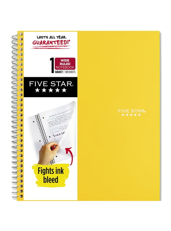 Five Star Notebooks in Notebooks & Pads - Walmart.com