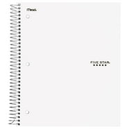 Mead Five Star Advance 5 Subject College Ruled Notebook 200 Sheets ...