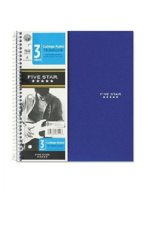 3-Subject Spiral Notebooks in Spiral Notebooks - Walmart.com