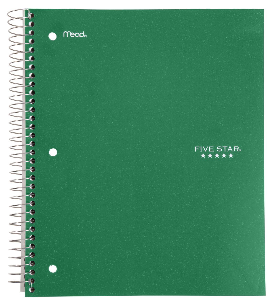 Five Star Wirebound Notebook, 3-Subject, 150 Wide-Ruled Sheets, 10.5 x ...