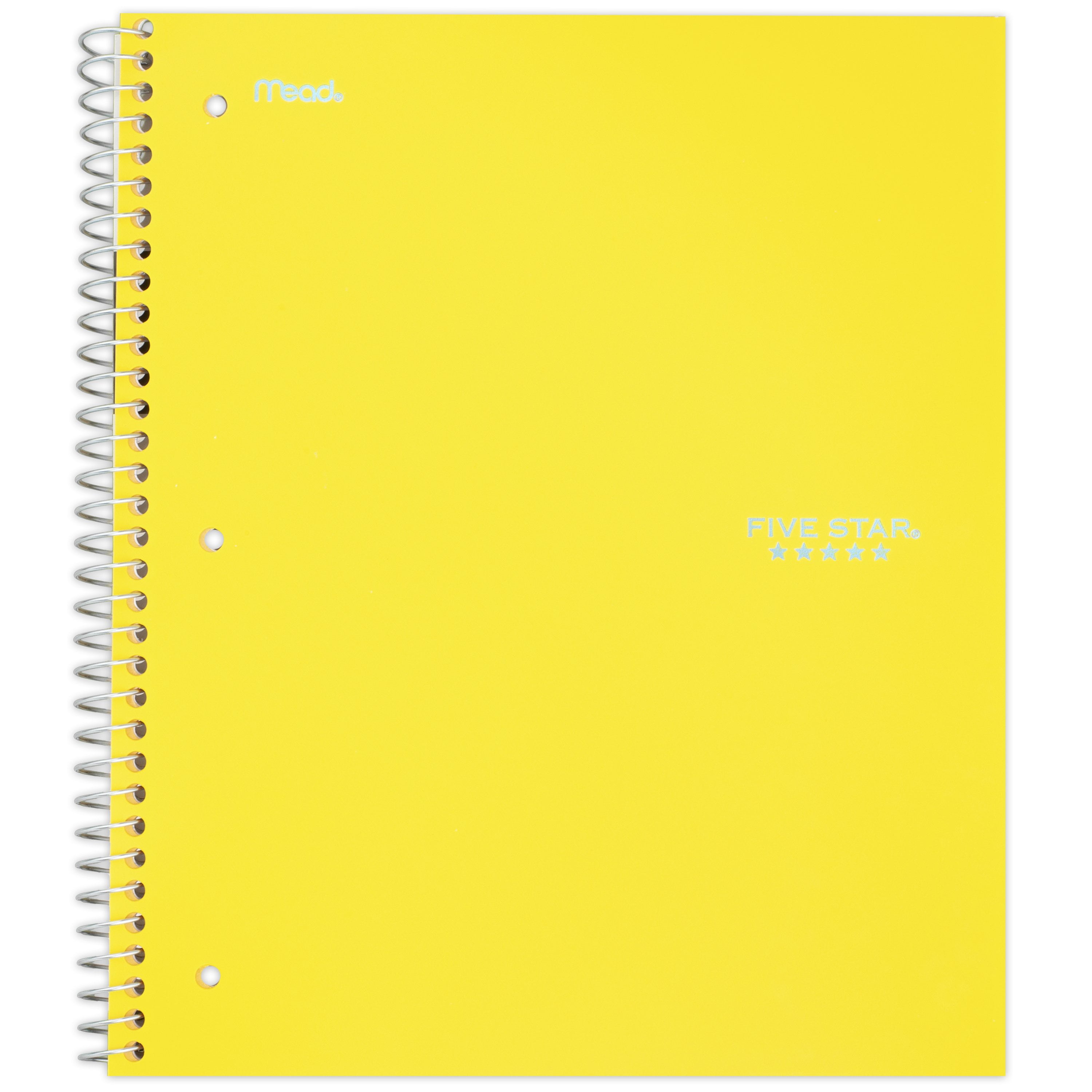 "Five Star 3-Subject Wirebound Notebook, College Ruled, 11"" x 8 1/2 ...