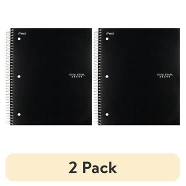 Five Star Advance 1 Subject Notebook, College Ruled, Spiral, 6 Pack ...