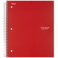 FIVE STAR 5 SUBJECT COLLEGE RULED NOTEBOOK - Package Qty (1/EA ...