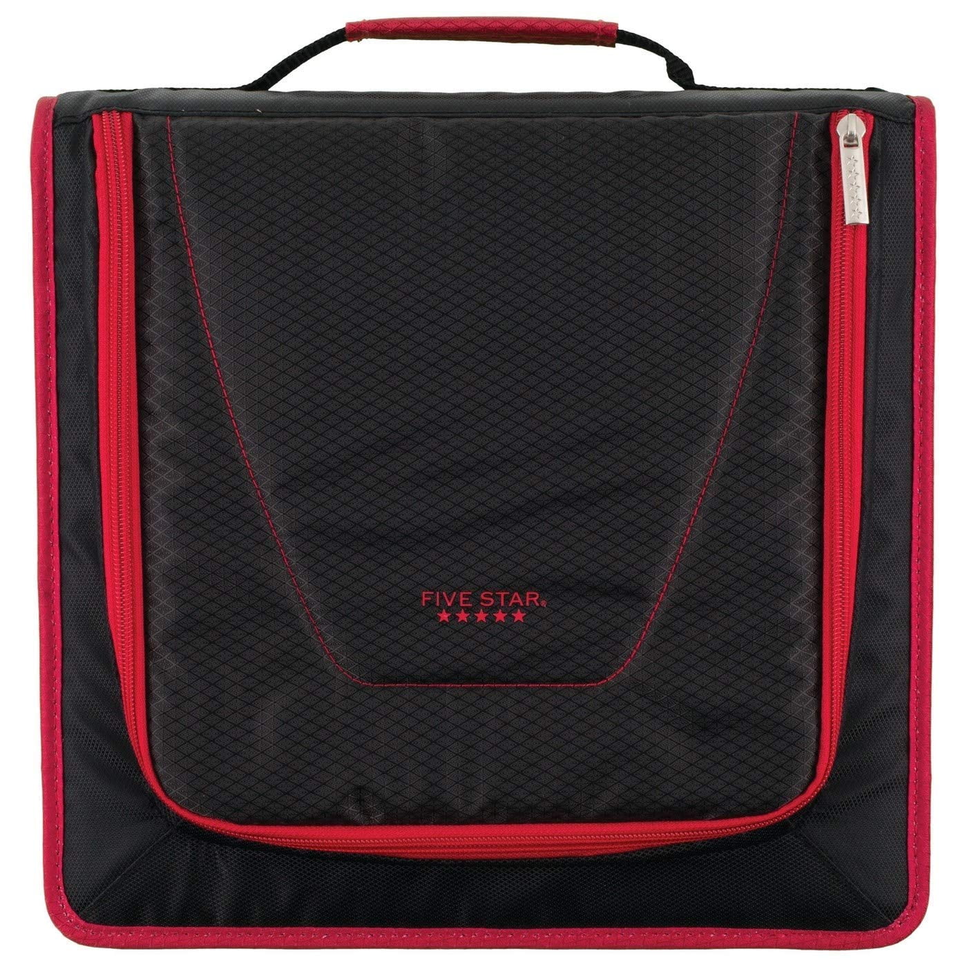 Five Star Zipper Binder 2" 530 Sheet Capacity, 3-1/2" X 12" X 12-3/4 ...
