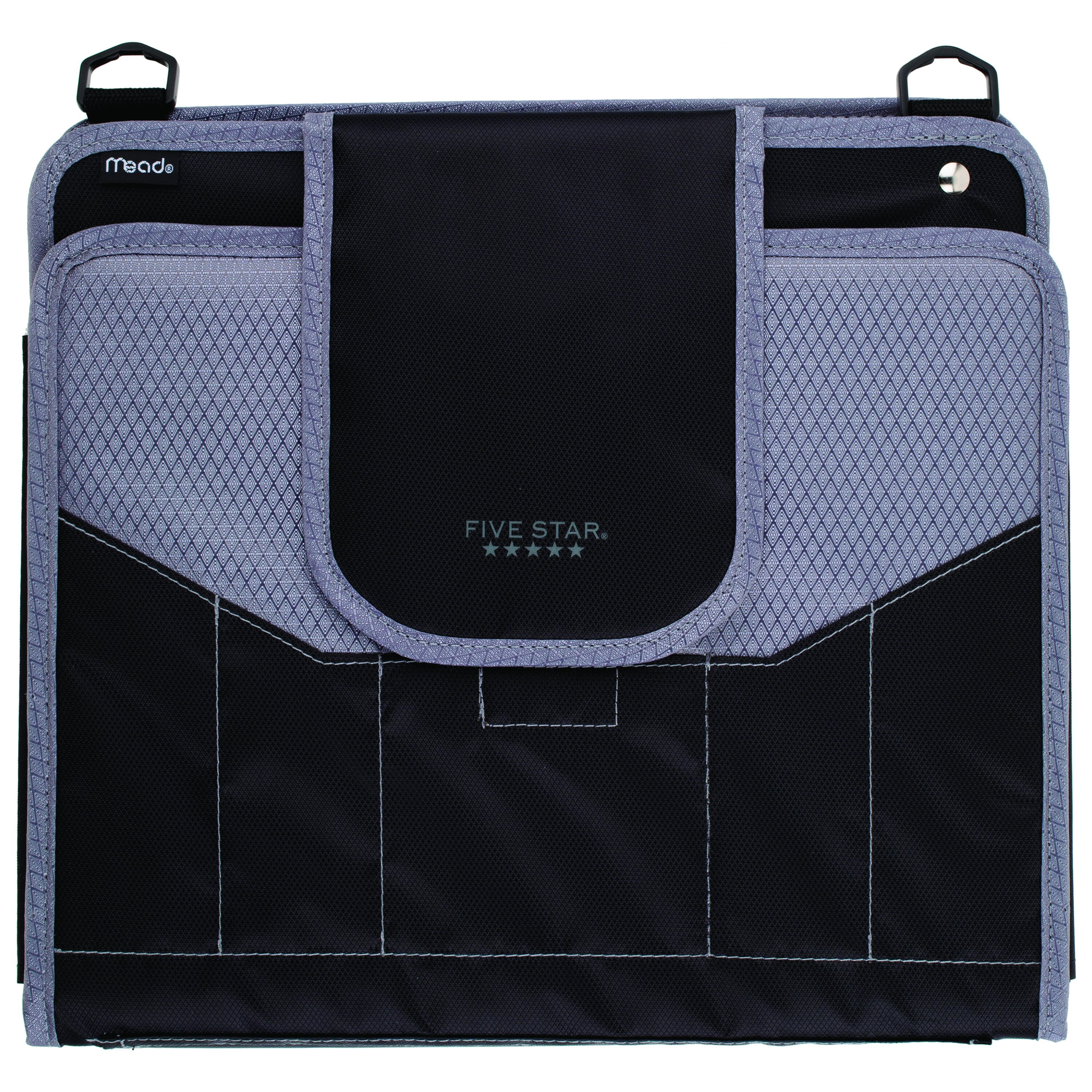 "Five Star School Supplies Zipper Binder + Storage, 4"", Assorted ...