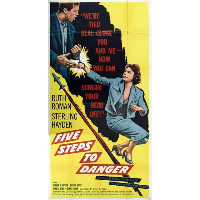 Five Steps to Danger POSTER (20x40) (1957) - Walmart.com