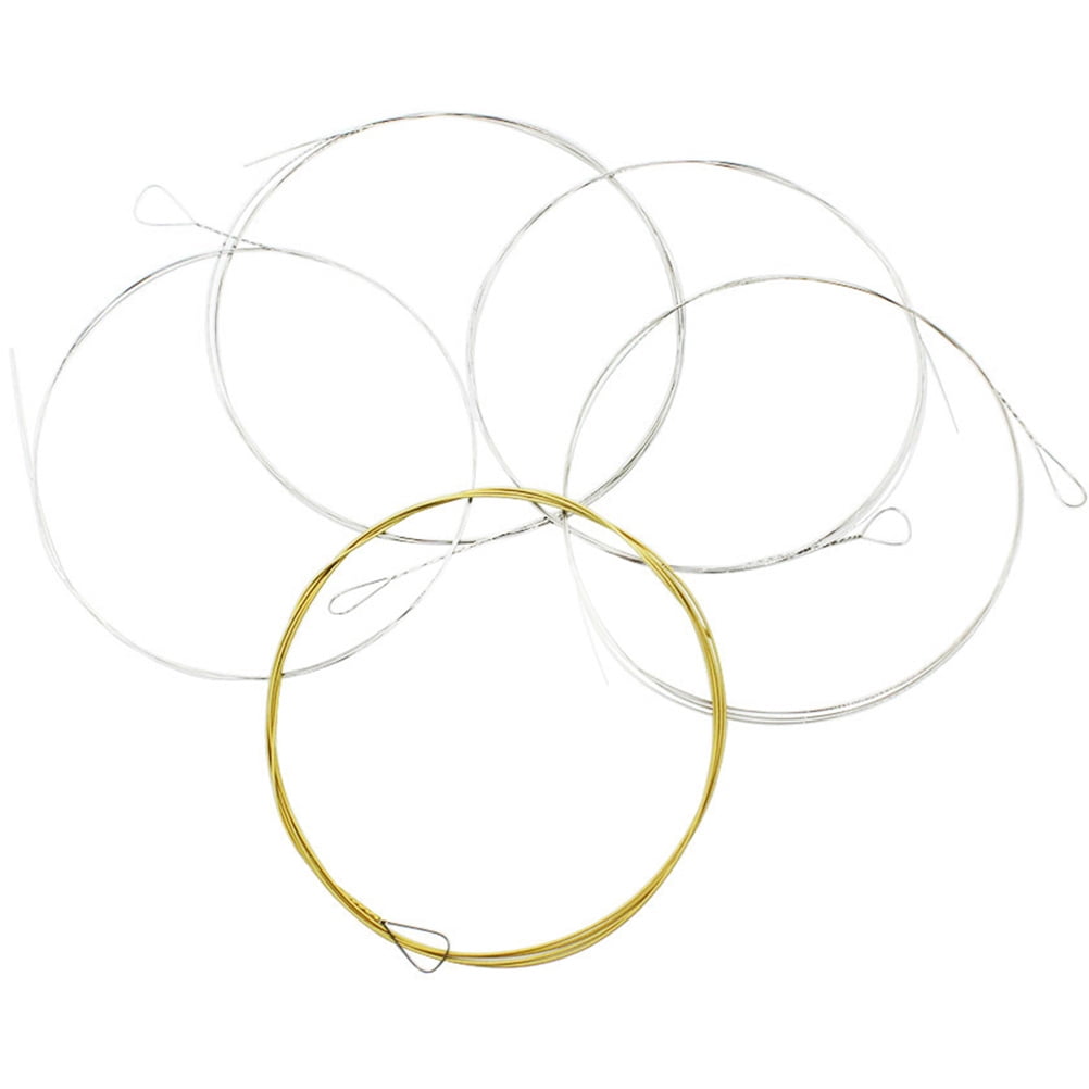 Five String Banjo Strings Stainless Steel Wound Accessories Fittings ...