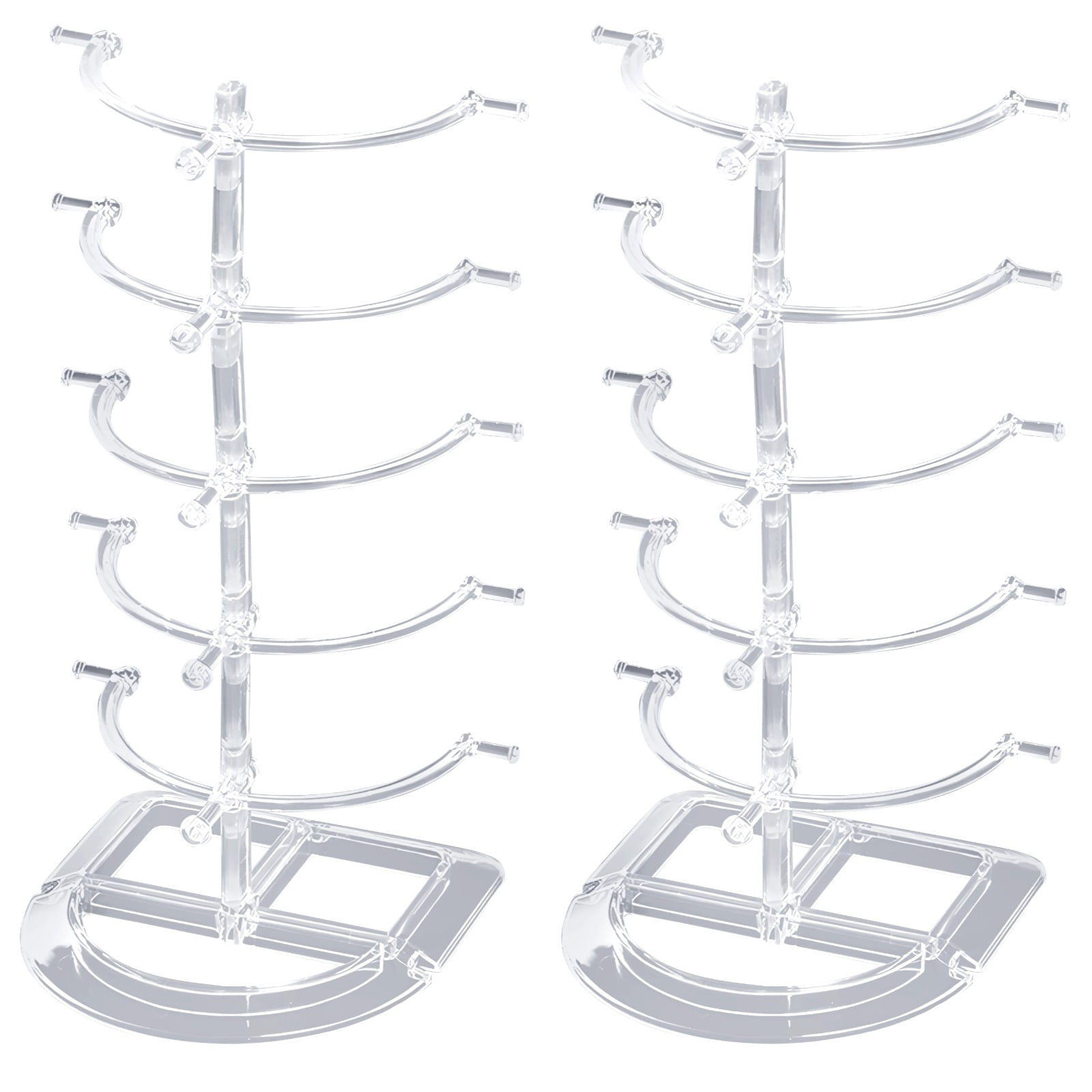Five-Tier Eyeglass Rack, Sunglasses Display Stand, Eye Glass Organizer ...