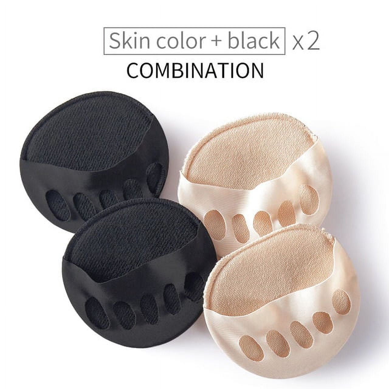 Five Toes Forefoot Pads for Women High Heels Half Insoles Calluses ...