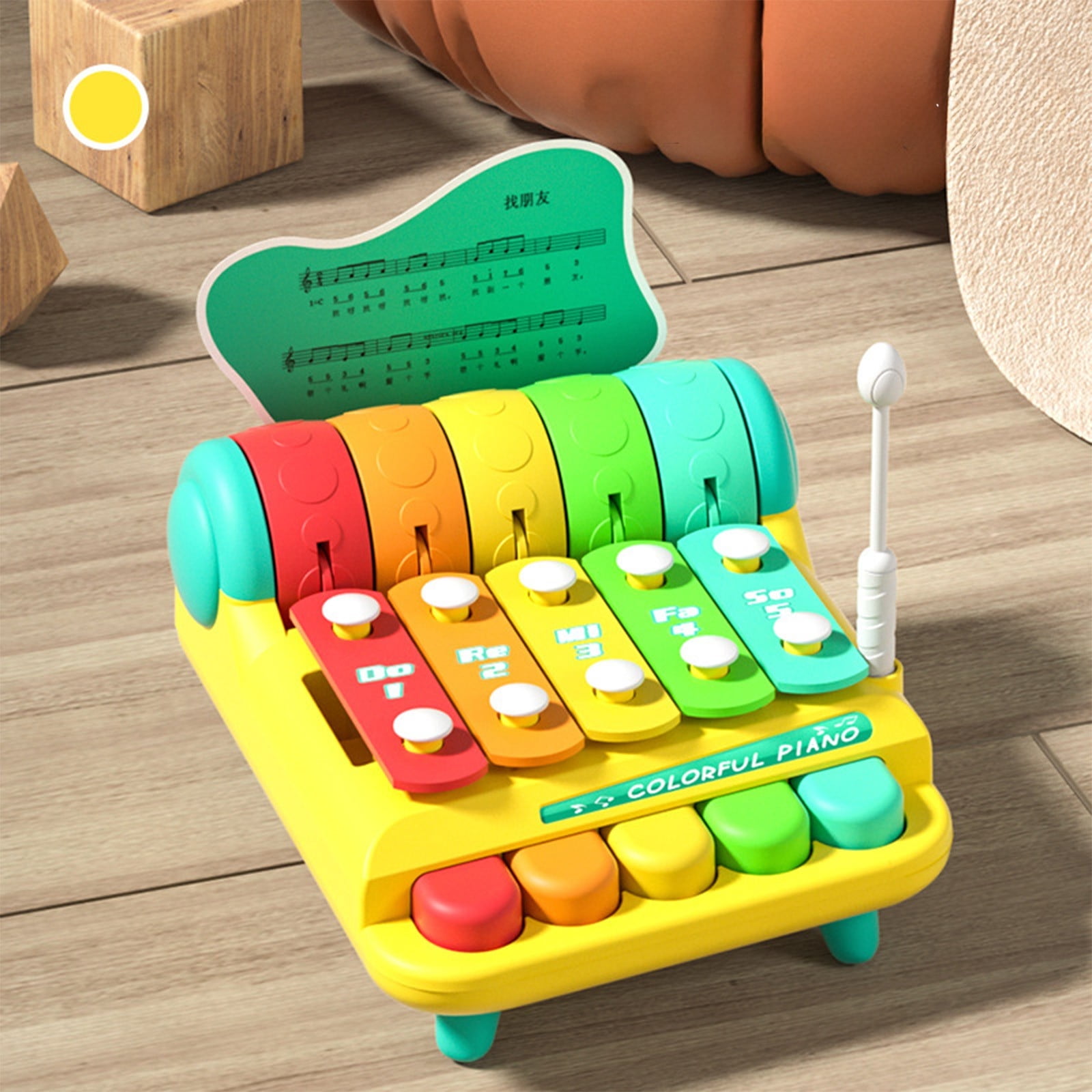 Five-Tone Hand Tapping Piano | Multi-Functional Musical Instrument Toy ...