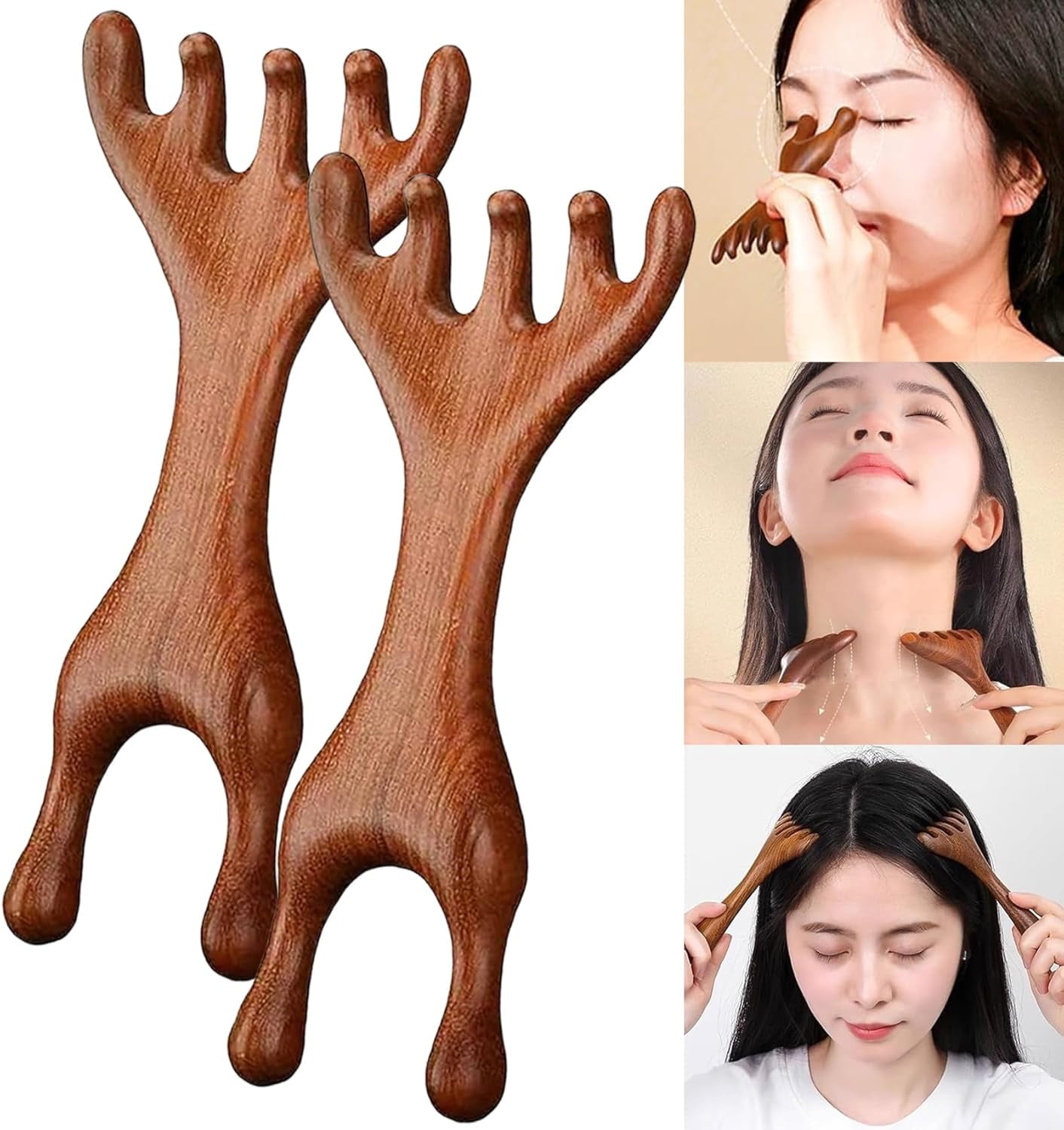 Five Touch Therapy Comb Massage, Six Touch Therapy Comb Massager Tool ...