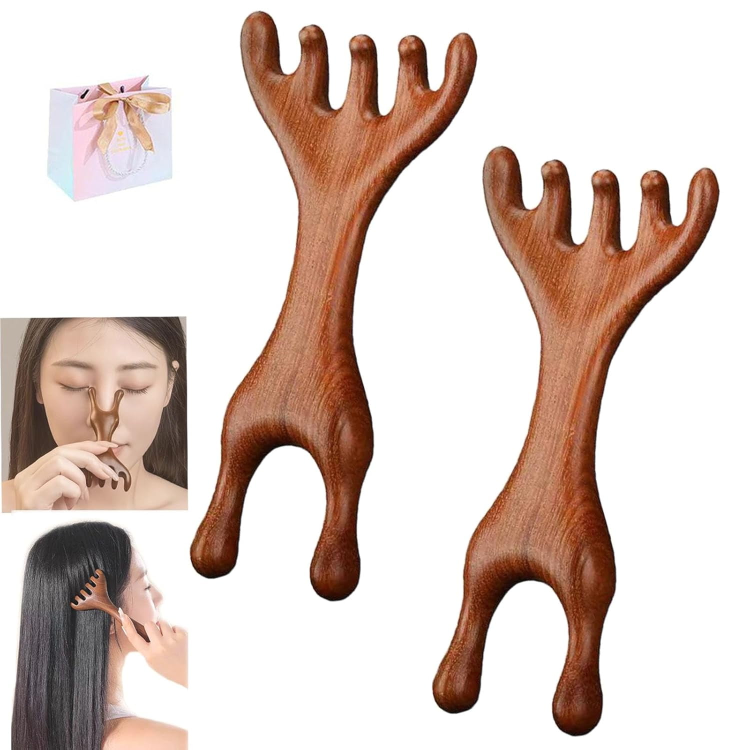 Five Touch Therapy Comb, Saludea Meridian Comb, Six-Claw Meridian ...