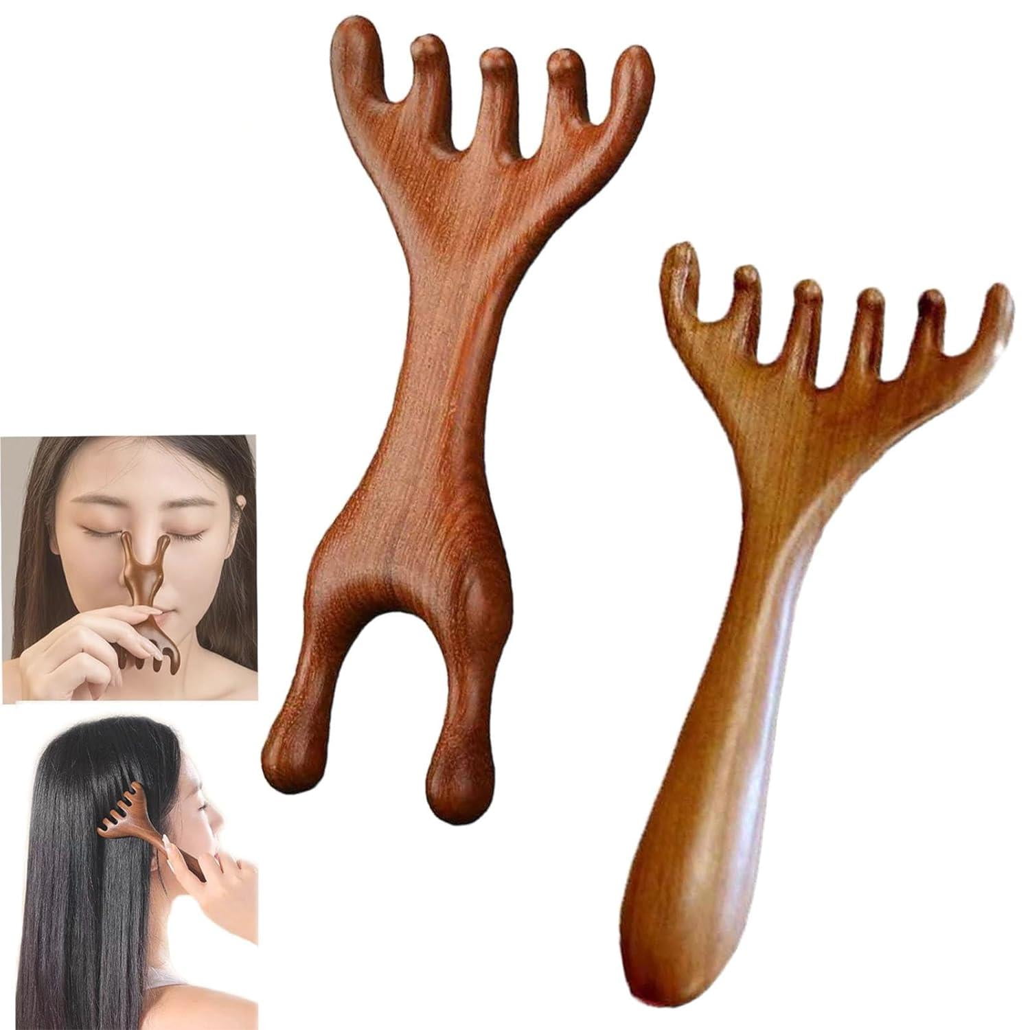 Five Touch Therapy Comb, Saludea Meridian Comb, Six-Claw Meridian ...