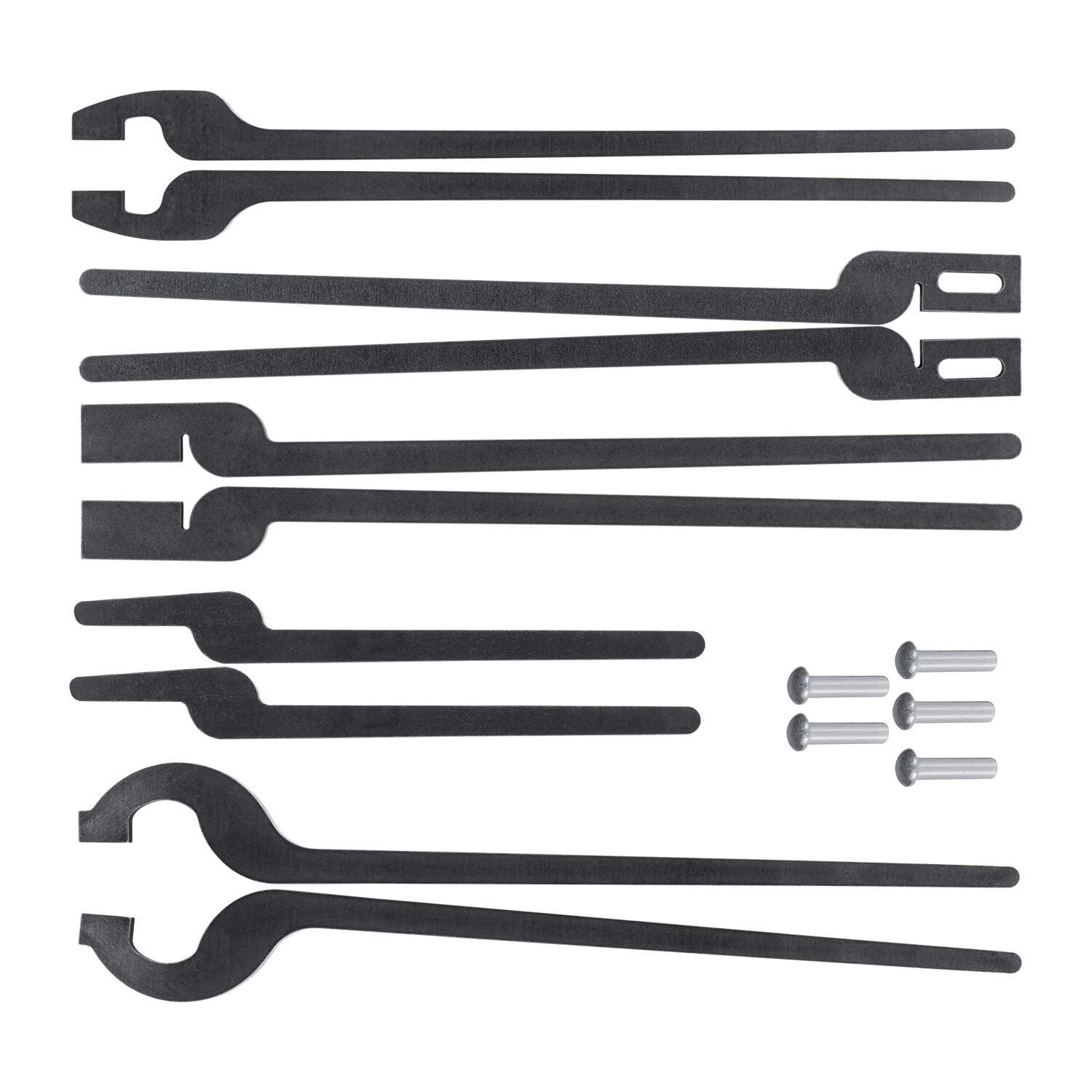 Five Types DIY Rapid Tongs Bundle Kit with Rivets For Beginners or ...