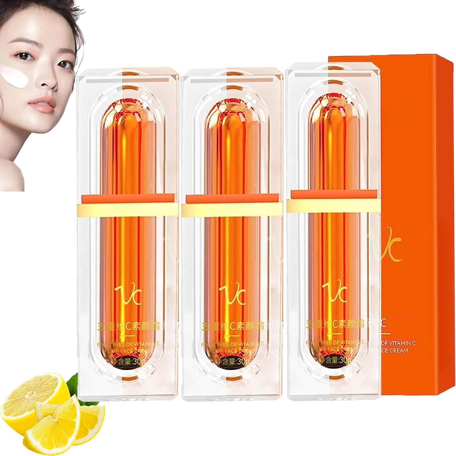 Five Vitamin C Tone-Up Cream，Vitamin C Makeup Tone Up Cream，Five ...