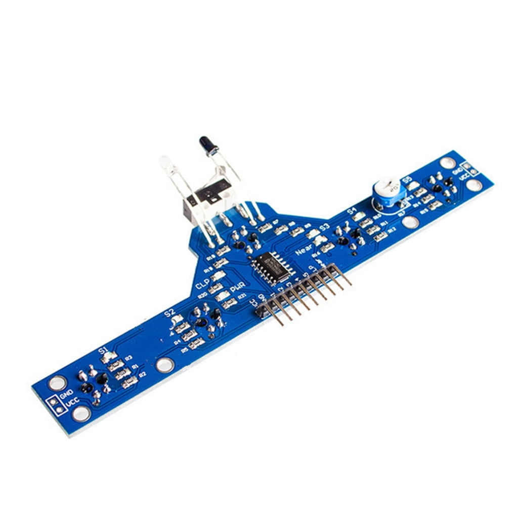 Five Way Line Trackings Module for Robots and Car with Adjustable ...