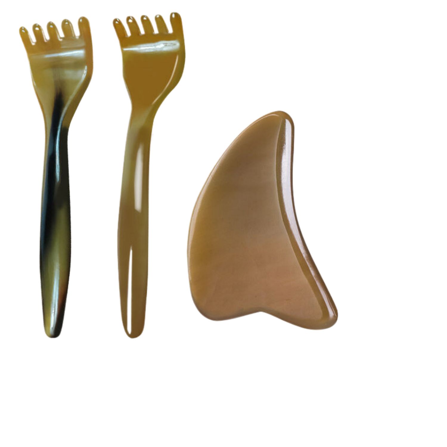 Five-claw head massager, yak horn, long-arm rake, comb, meridian skin ...