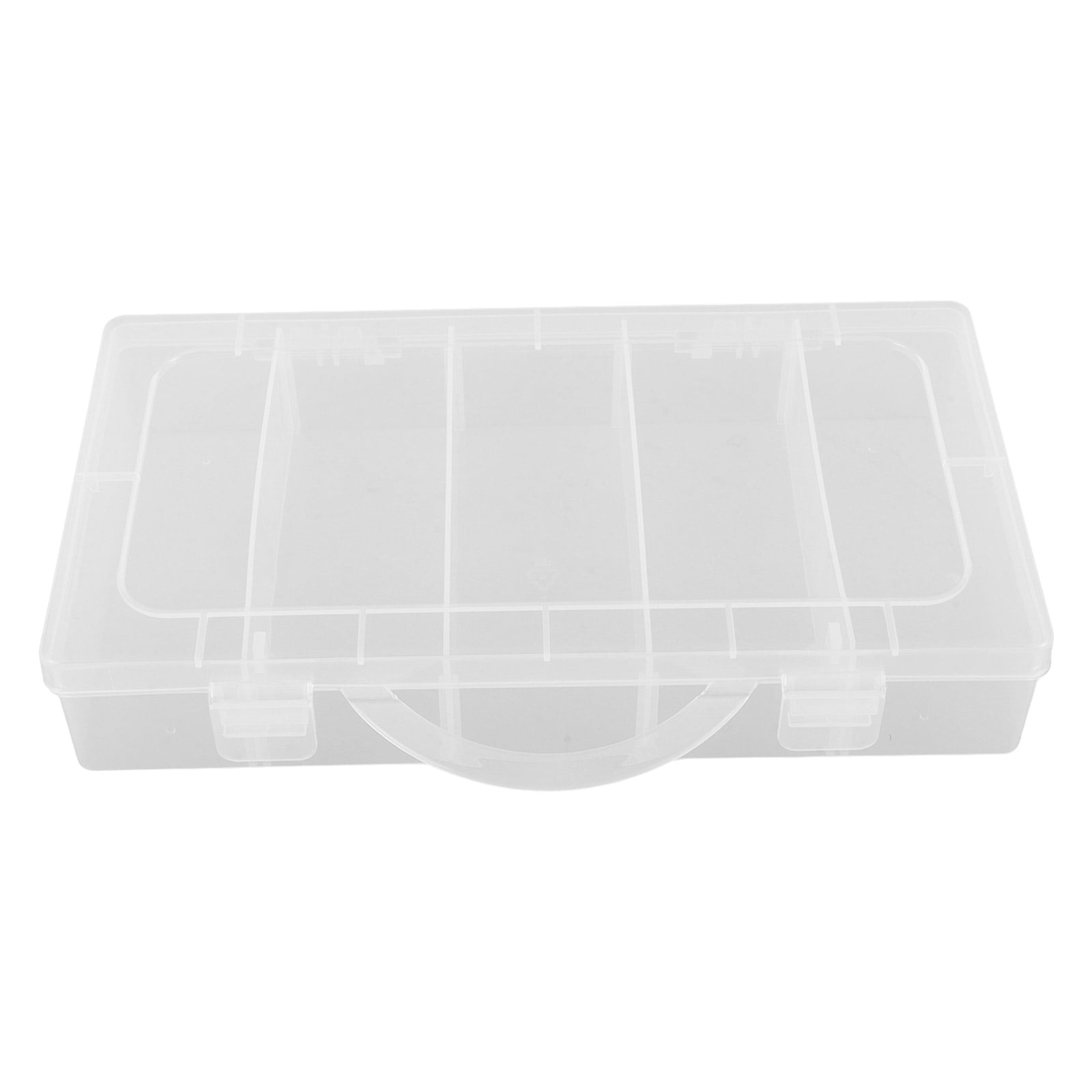 Five-compartment Plastic Box Storage Bins Tool Storage Container Small ...