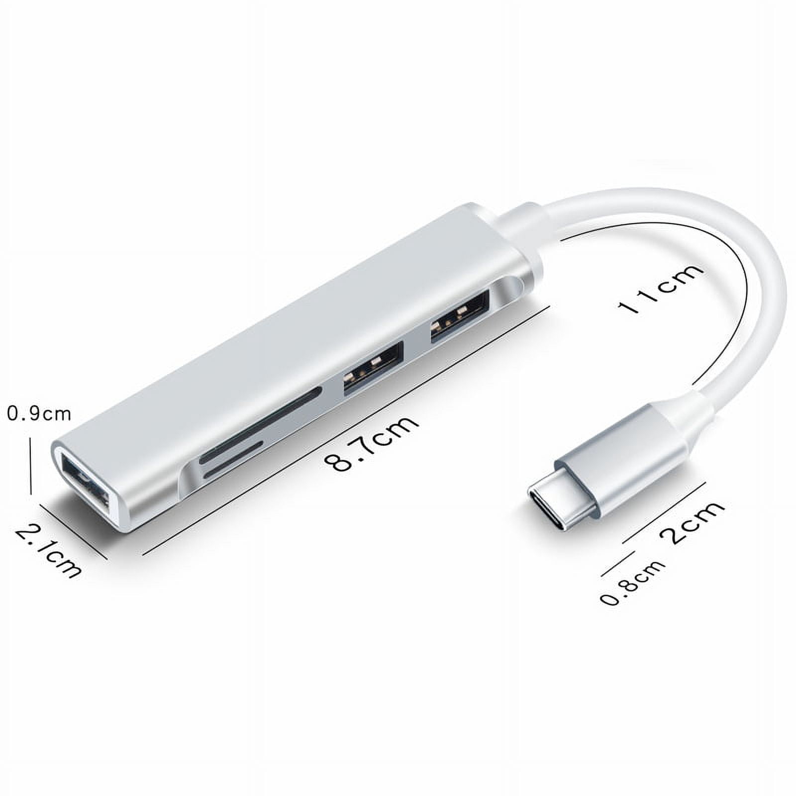 Five-in-One TypeC Converter USB 3.0 Expansion Dock Multi-Port Splitter ...
