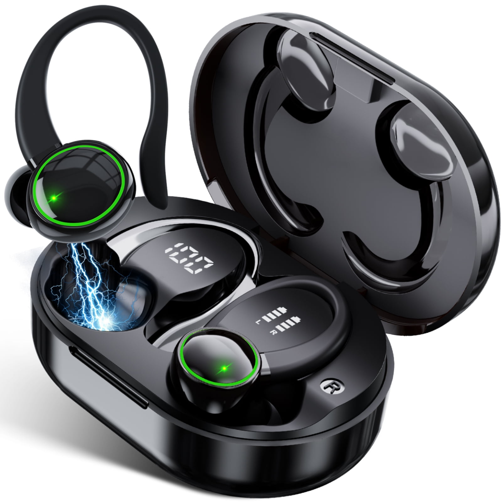 FiveBox Wireless Earbuds,Bluetooth 5.3 Wireless Headphones 48H Playtime ...