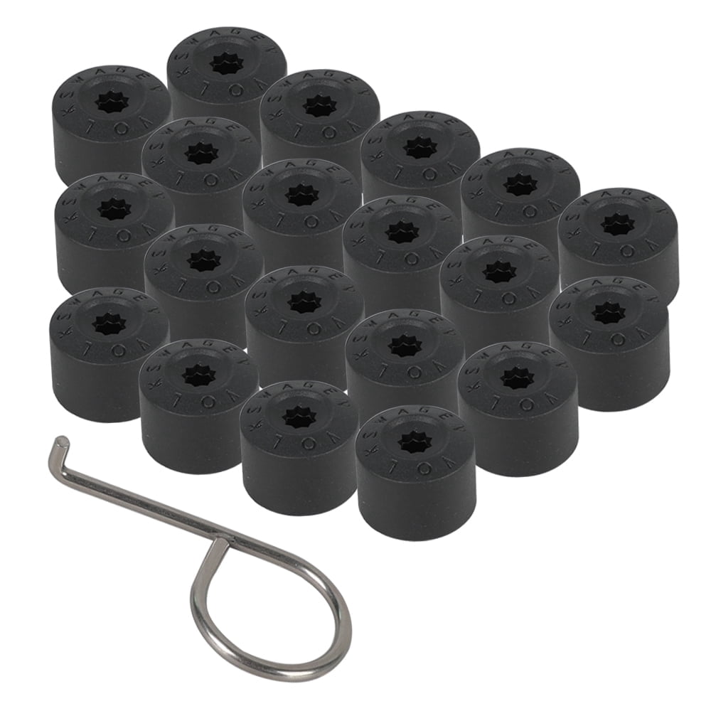 FiveEyes 17MM Wheel Lug Nut Covers Bolt Caps Compatible with VW Passat ...