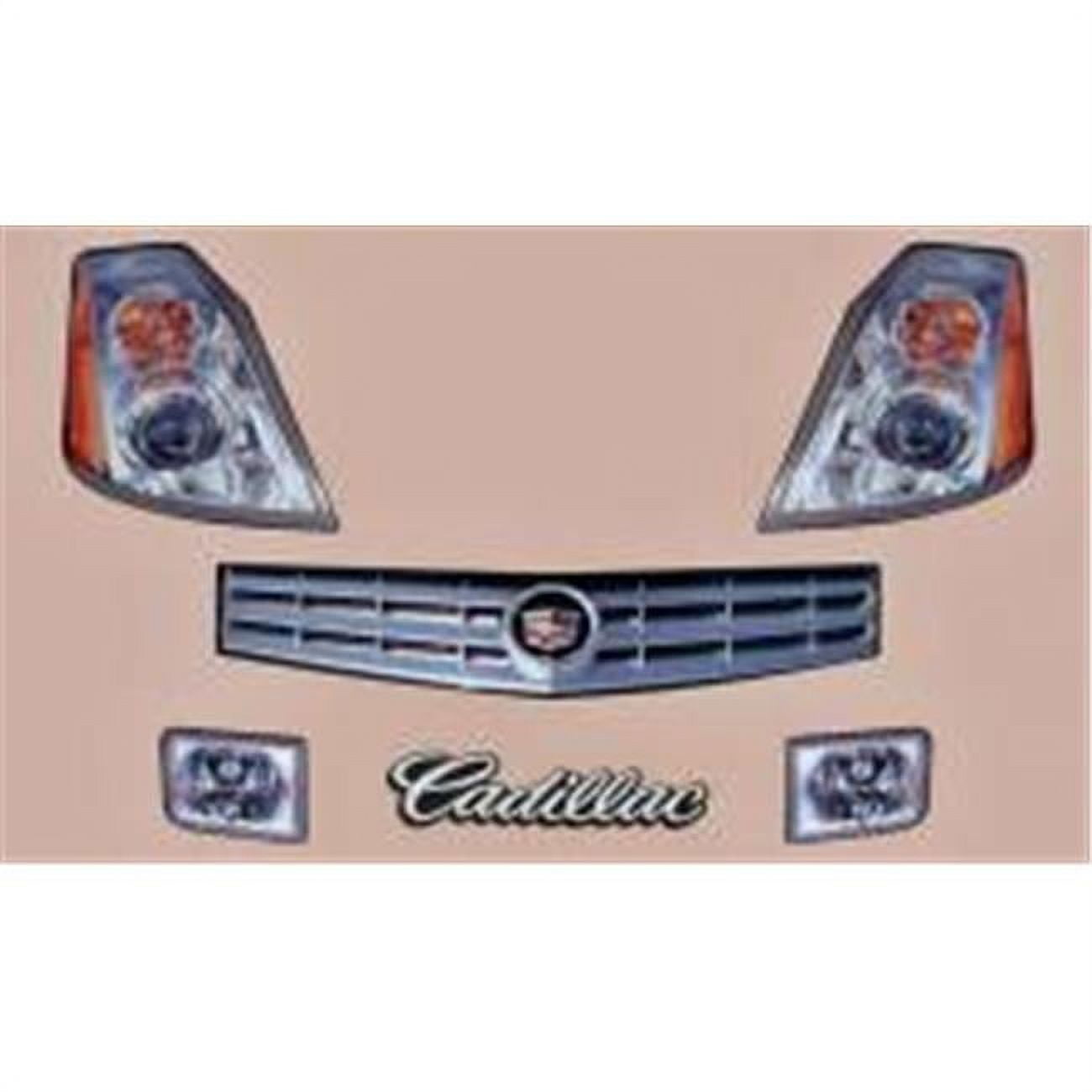 Fivestar 215-410-ID MD3 Cadillac Sticker Decal Nose Graphics Kit ...