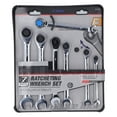 Fix Head Ratcheting Wrench Set Combination Chrome Plated Vanadium Steel ...