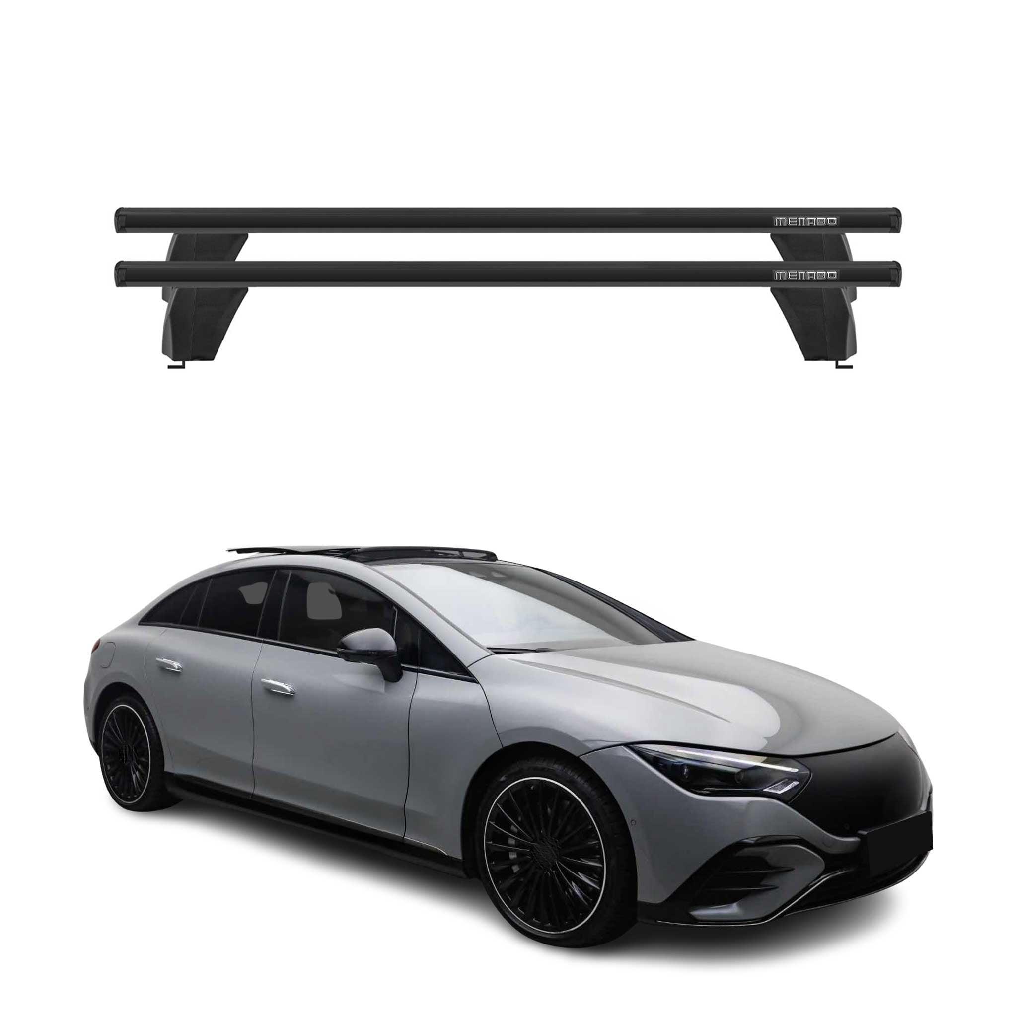 Fix Point Roof Racks Cross Bars for Mercedes EQE 2023-2024 Aluminium ...