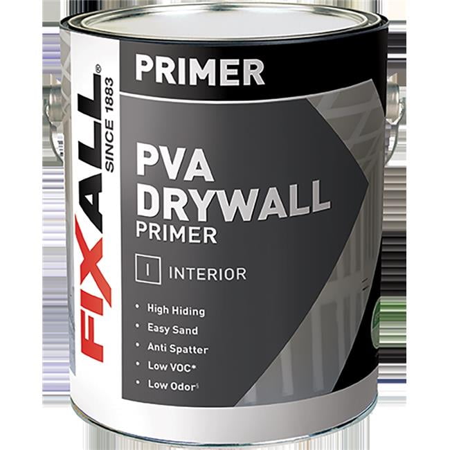 Fixall F54400-5-E 5 gal Pva Drywall Primer, White - Walmart.com