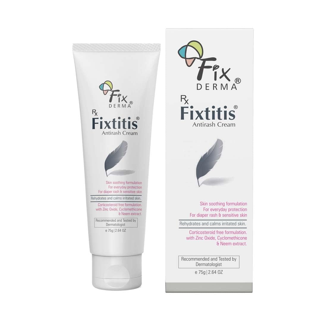 Fixderma 15% zinc oxide Fixtitis Anti Rash Cream | Diaper rash cream ...