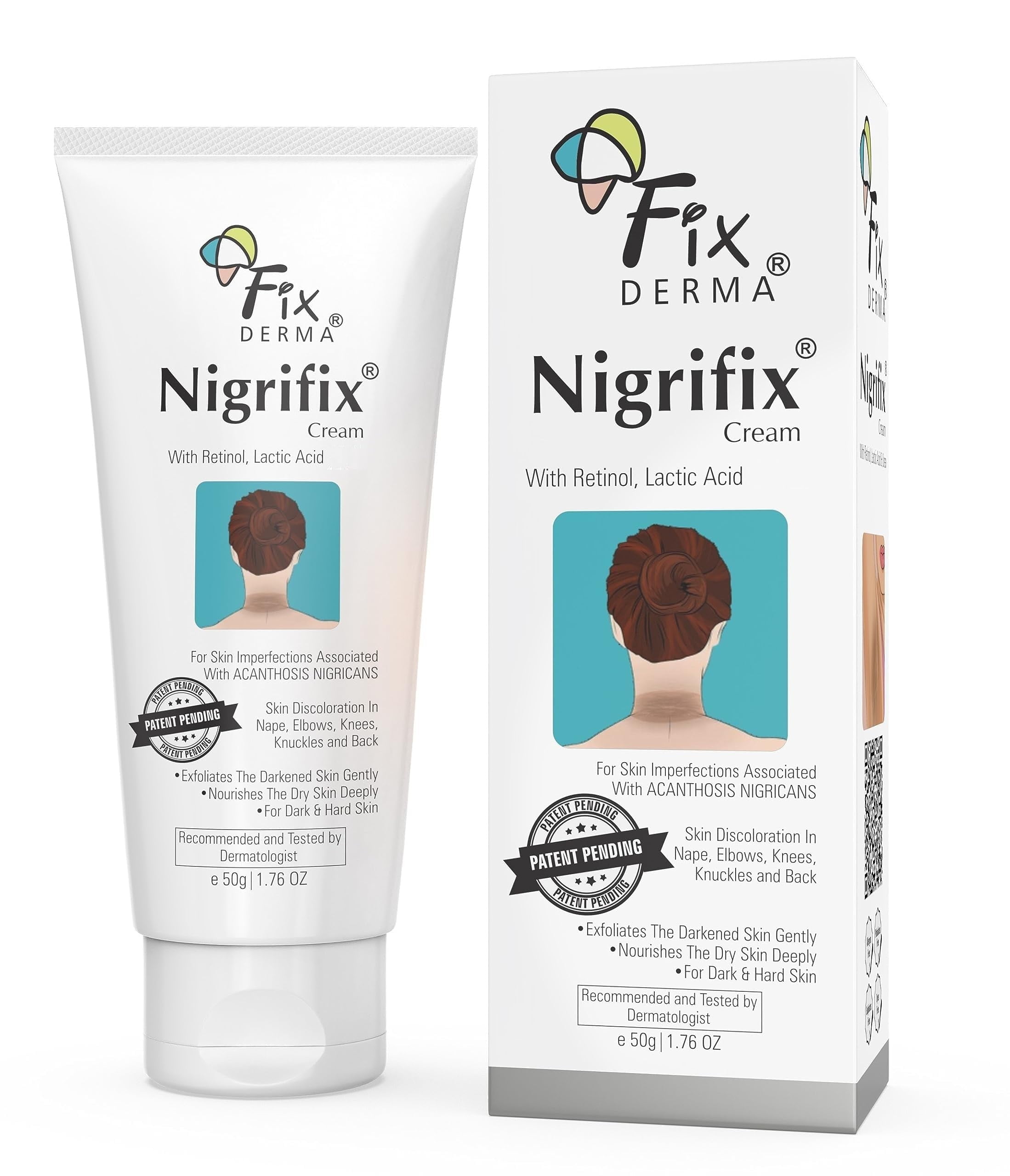 Fixderma Nigrifix Cream for Acanthosis Nigricans Dermatologist Tested ...