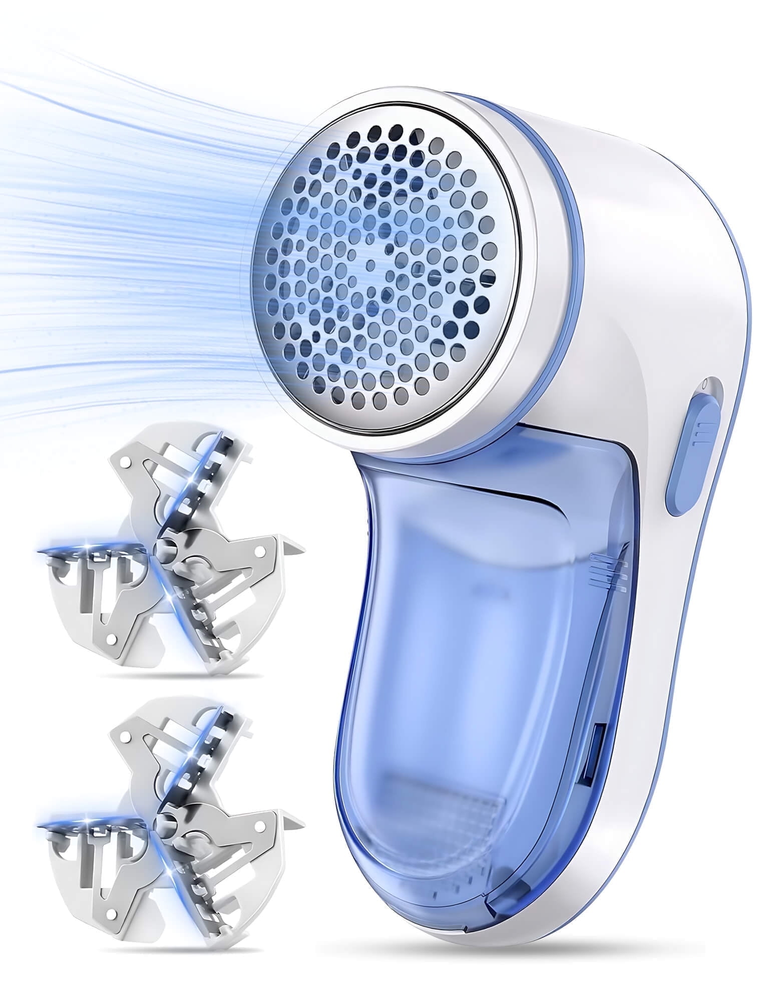 USB Rechargeable Electric Sweater Shaver with Spare Blades, Ideal for ...