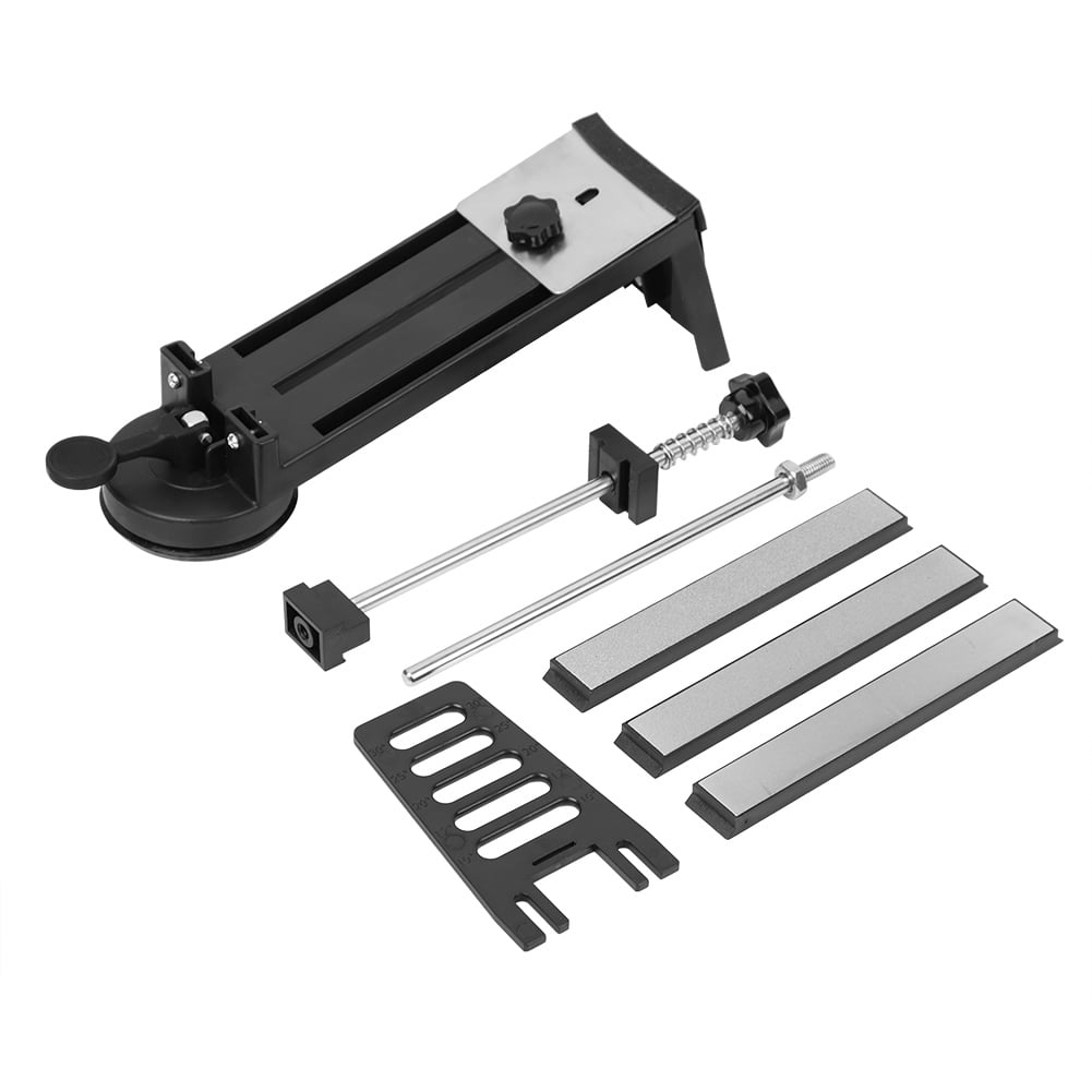Fixed Angle for Precise Sharpening 3-Diamond Whetstone Knife Sharpener ...
