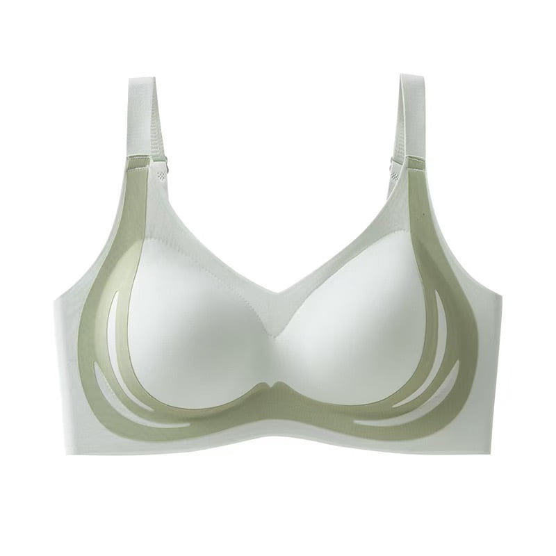 Fixed Cup Push-up Bra, Anti-sagging, Wire-free, Secondary Breast ...
