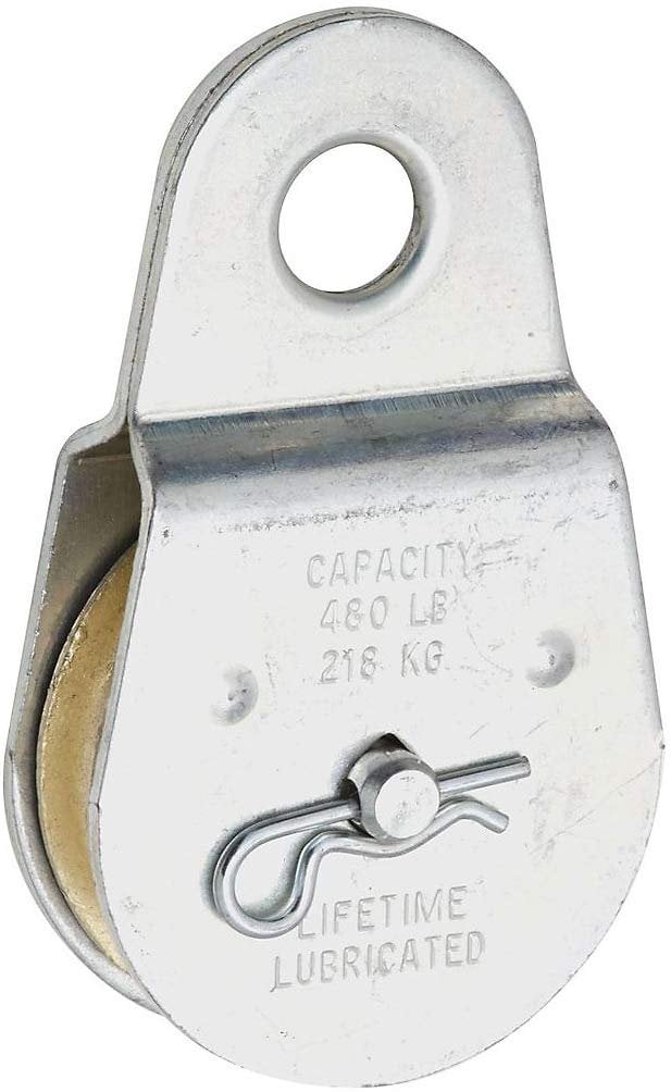 National Hardware Fixed Eye Pulley - Steel, Rigid Eye Pulley ...