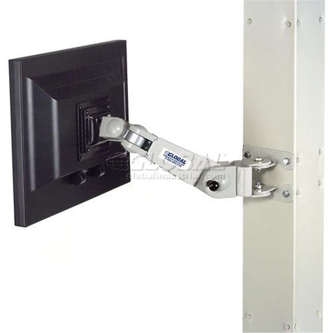 Fixed Height LED & LCD Flat Panel Monitor Arm with VESA Mounting Plate ...