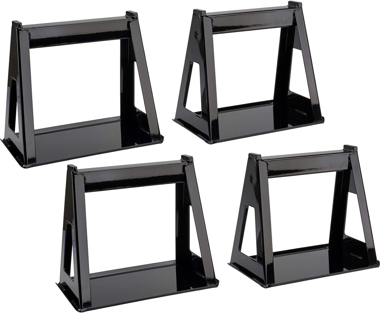 Fixed Height Steel Racing Jack Stands, Set of 4 - Walmart.com