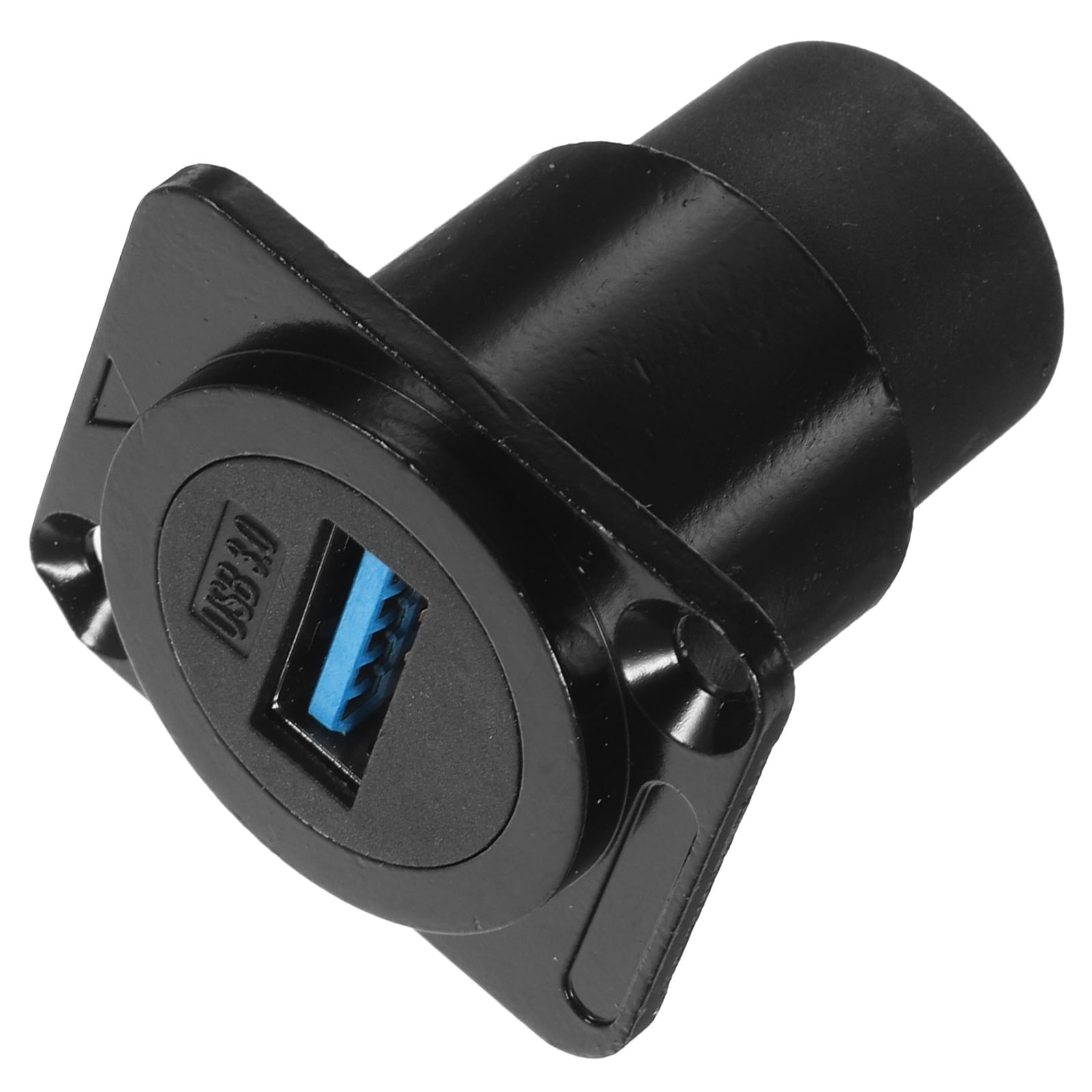 Fixed Panel Socket USB Connector Mount Female Adapter Flush Pass ...