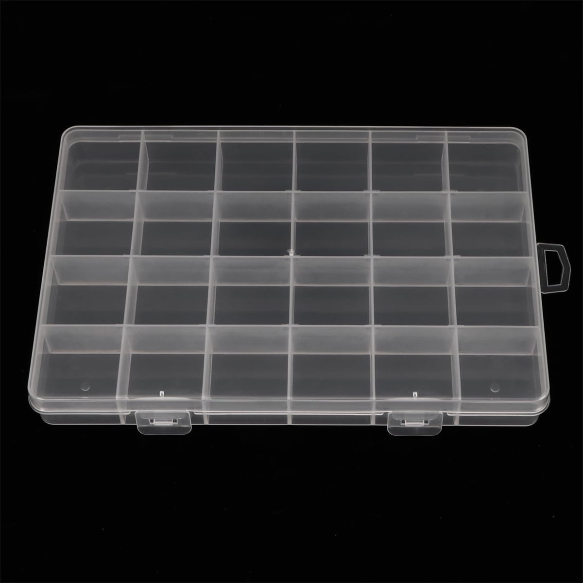 Fixed Plastic Organizer Box,1 Pc Clear 24 Grids Organizer Box ...