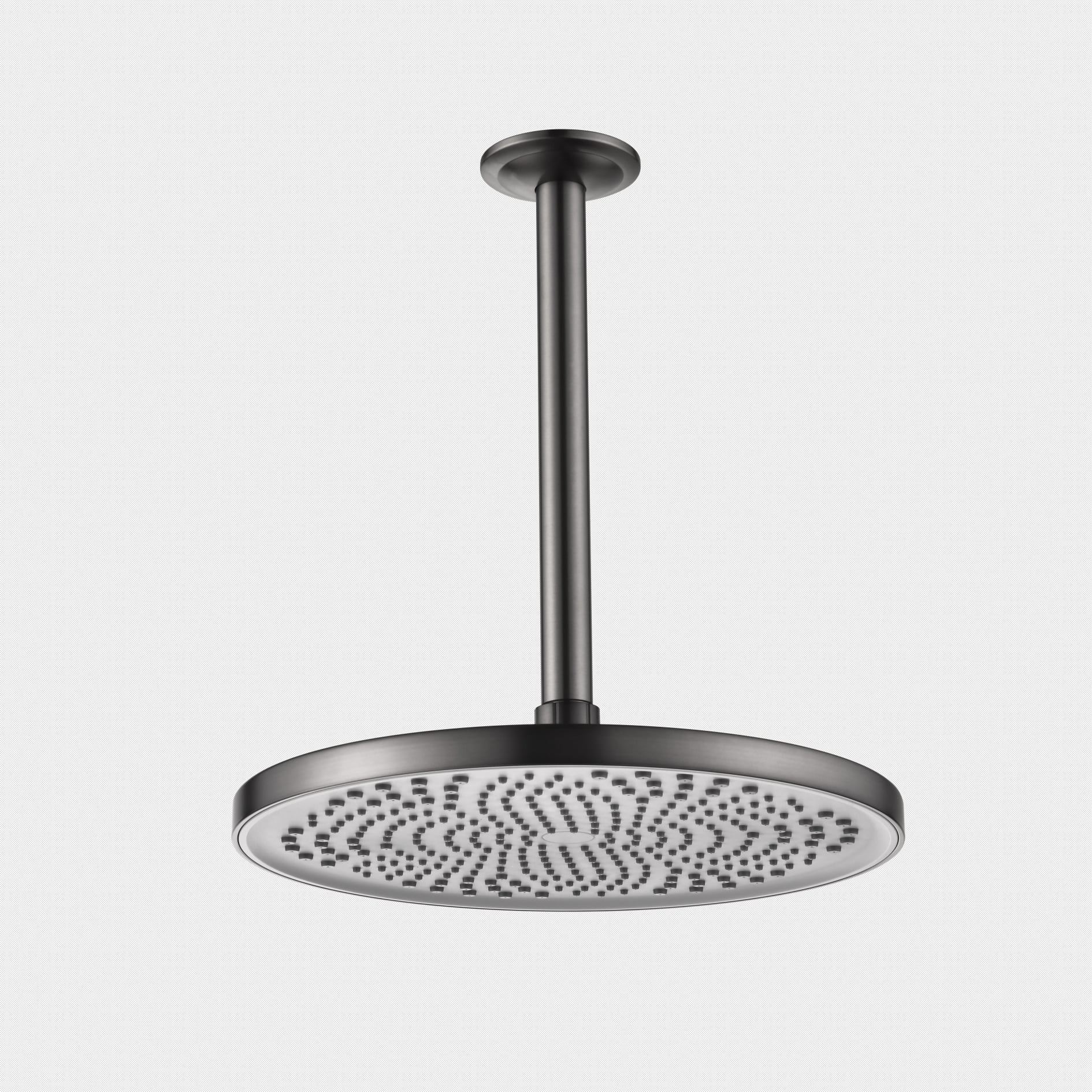 Fixed Shower Head, 10 In Single Ceiling Mount Round High Pressure Rain ...