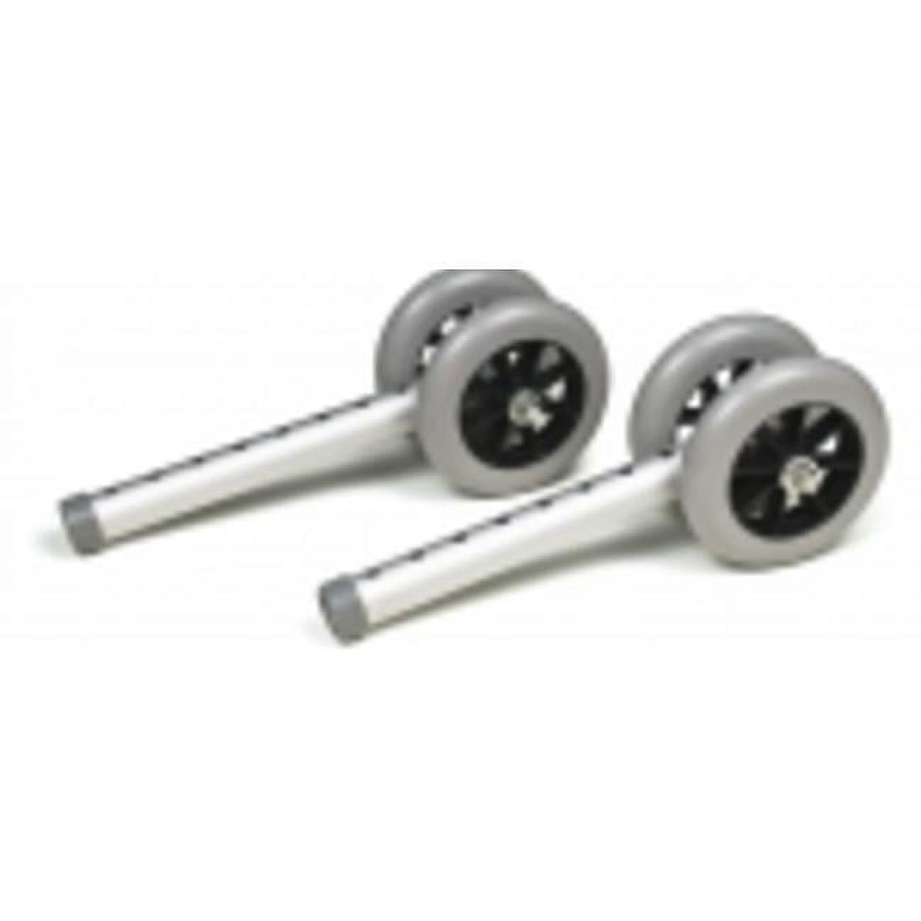 Fixed Wheels with Tall Leg Walker Extension Leg - Walmart.com