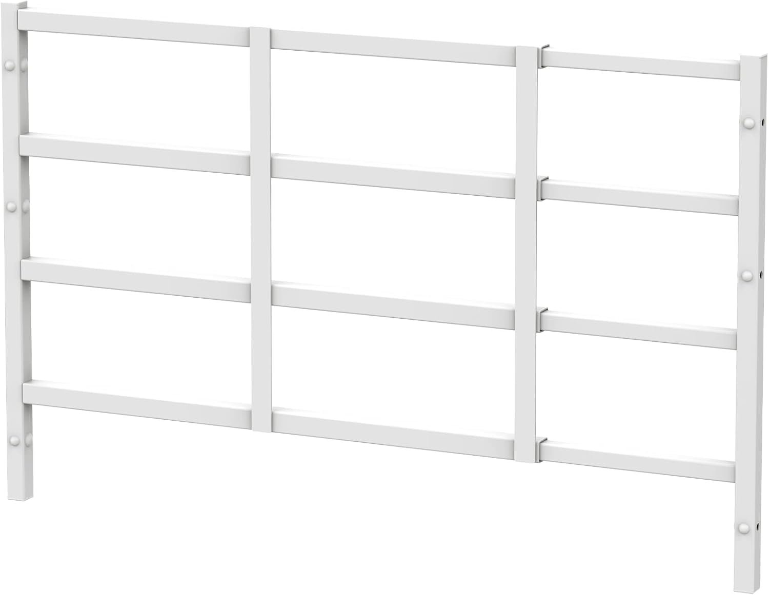 Fixed Window Safety Guard 19”x 38” Adjustable Width Prevents Accidental ...