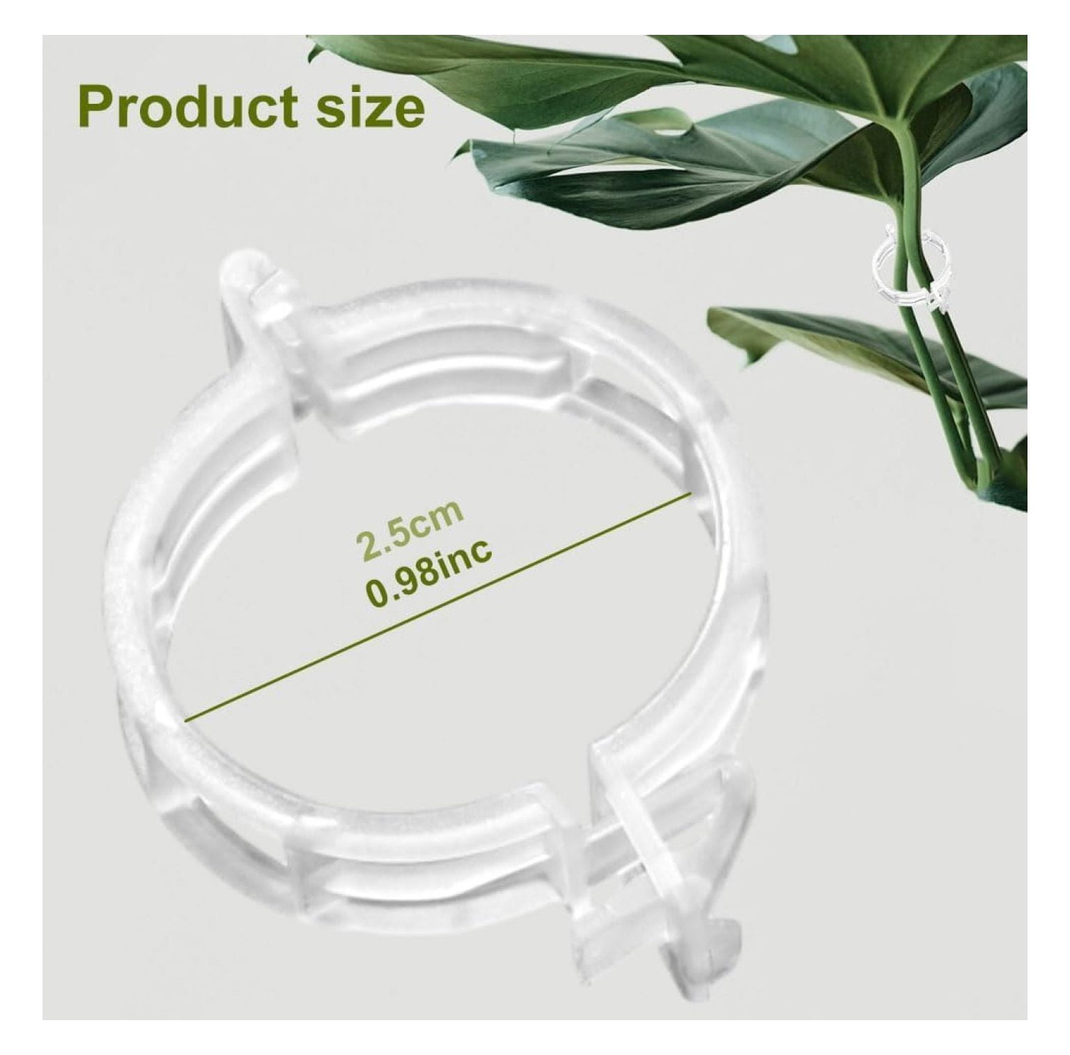 Fixed plastic plant clip,Climbing plant garden clip,Plastic grid clamp ...