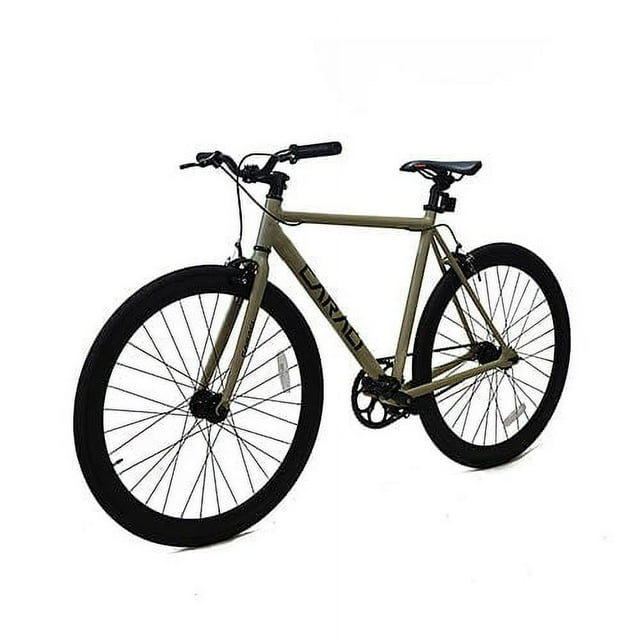Fixie Bike Fixed Gear Single Speed Road Bike-Sand - Walmart.com